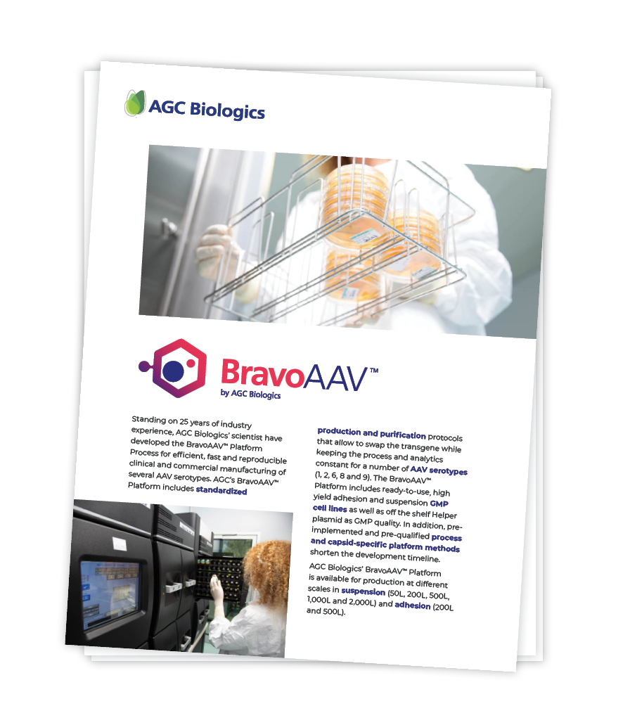Adeno-Associated viral vector production manufacturing | AGC Biologics